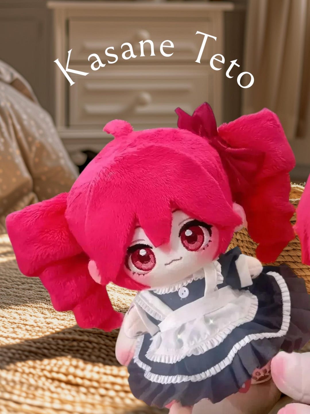 20cm Game Girl Kasane Teto Nendoroid Plus, Utao Kasane Teto Cosplay ...