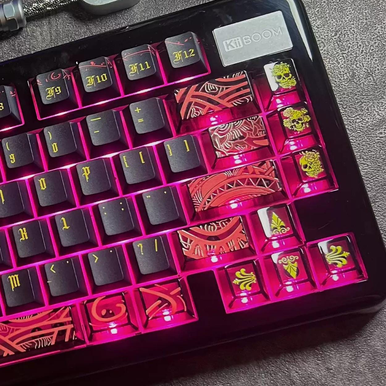 Malenia Keycap Set | Inspired by Fallen Demigod | PBT+PC Cherry Profile ...