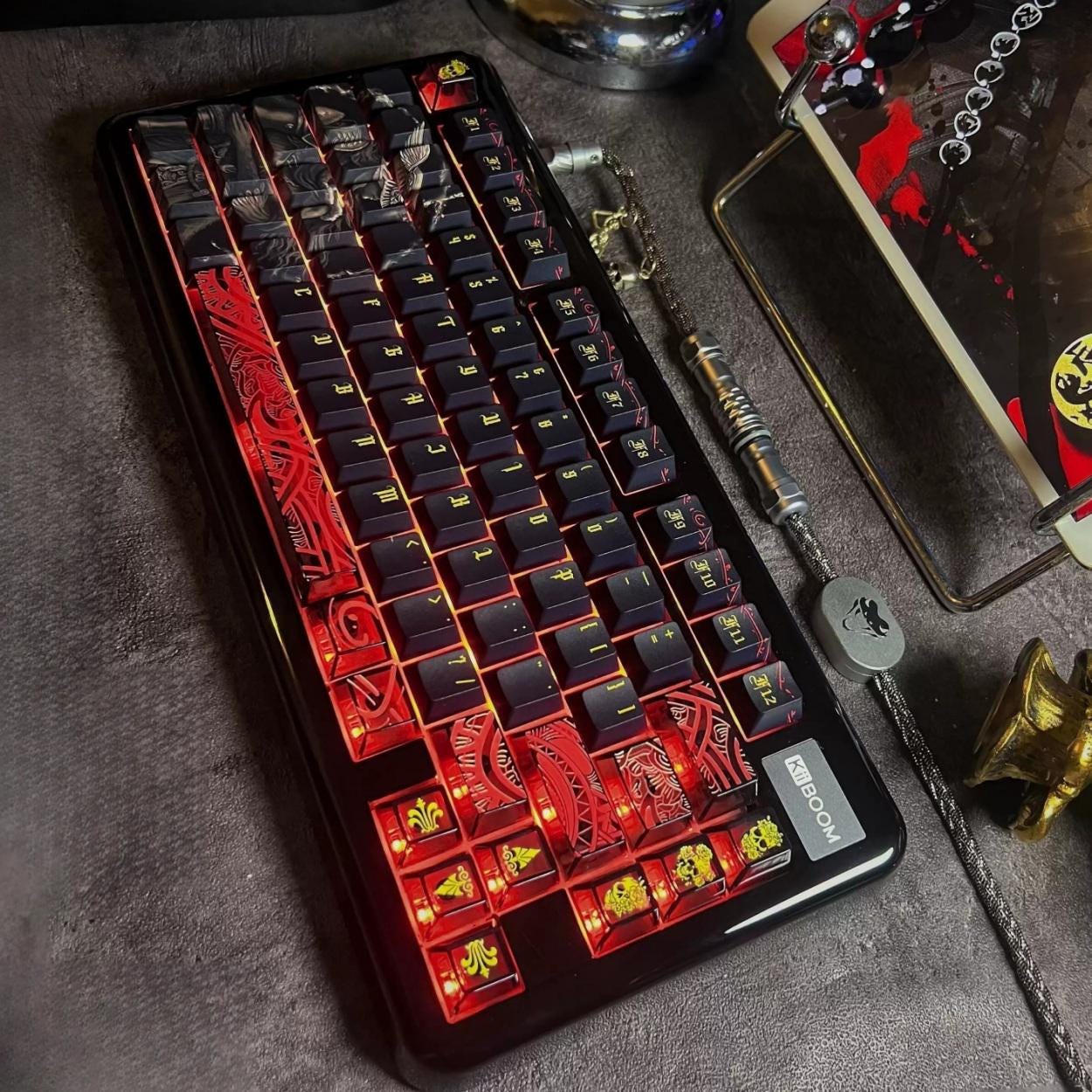 Malenia Keycap Set | Inspired by Fallen Demigod | PBT+PC Cherry Profile ...