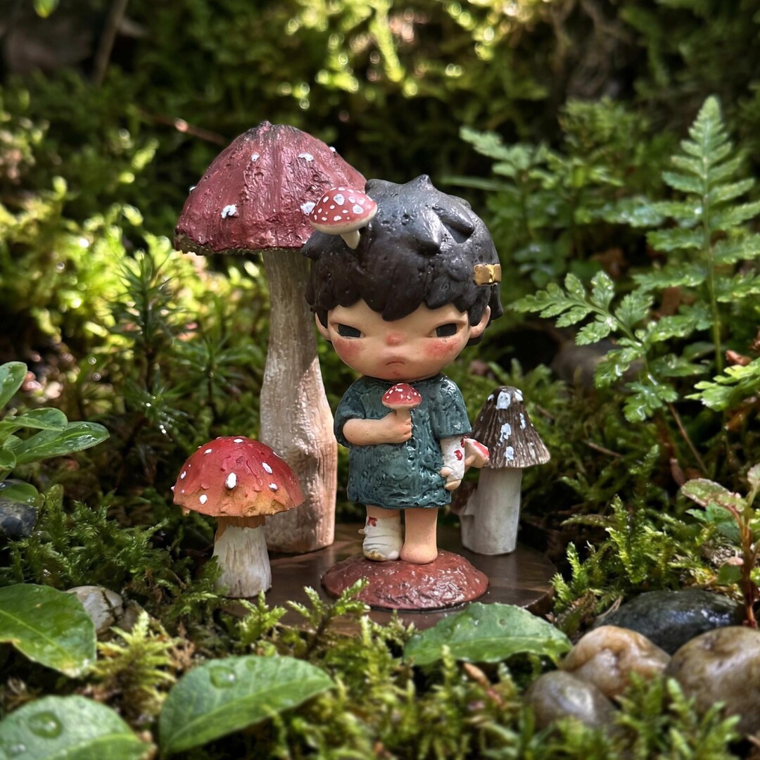 Toadstool Gift, Handmade Toadstools, Autumn Decoration, Fairytale ...