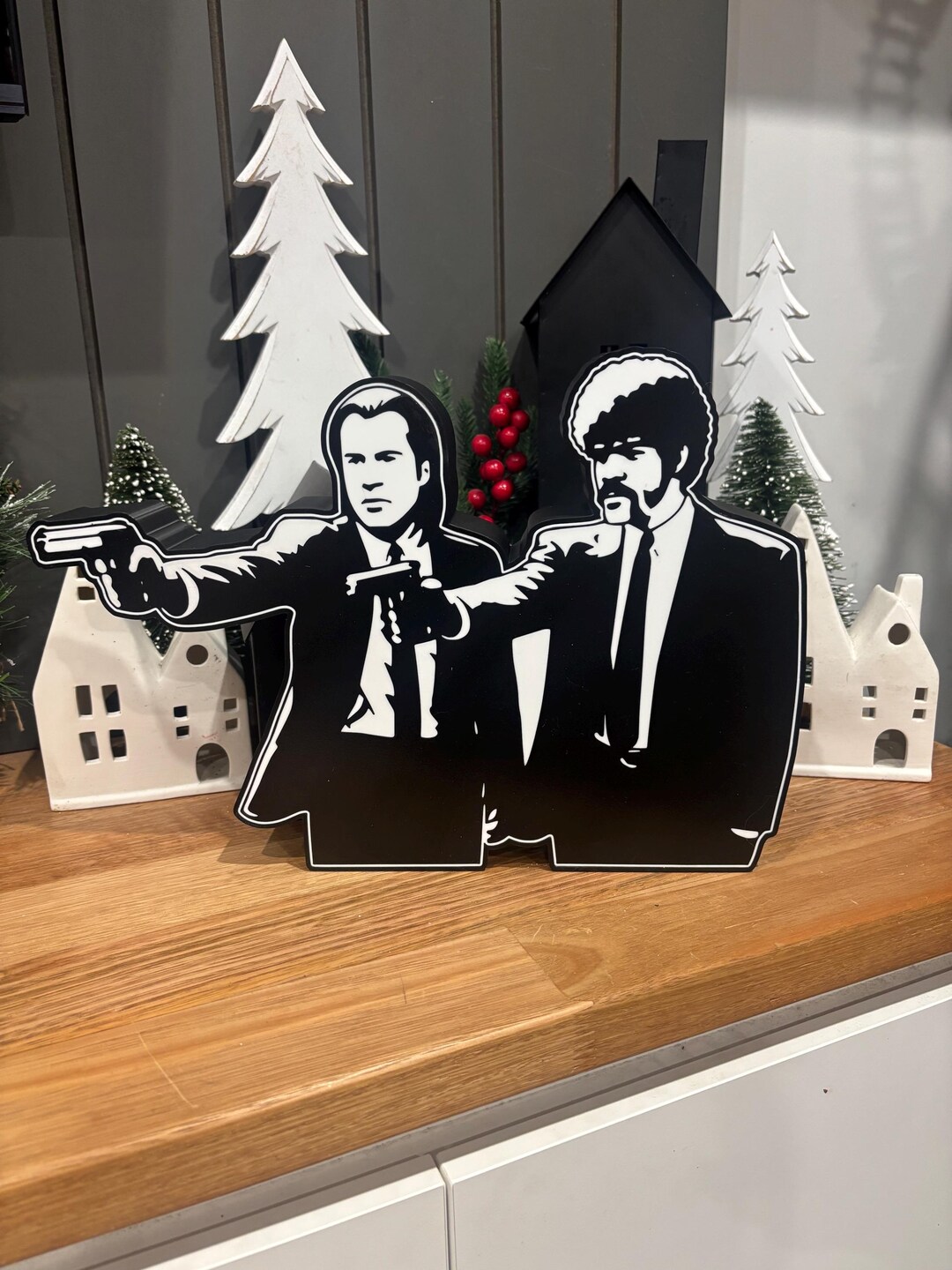 3D Printed Pulp Fiction LED Light Box – Handmade Movie Decor - Etsy ...