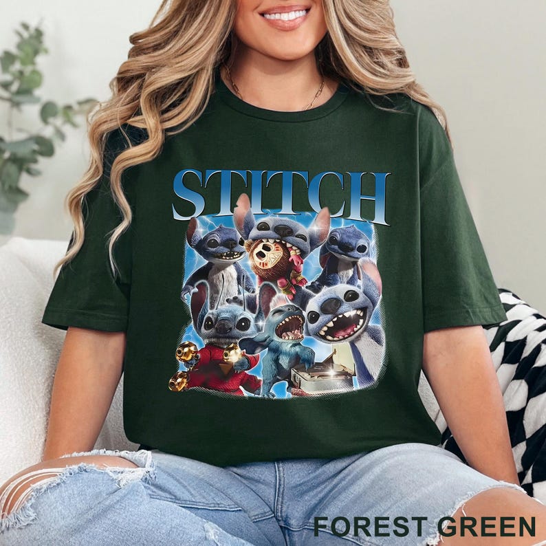 Stitch Disney Movie Shirt Magic Kingdom Vacation Park Tee Gift Lover ...