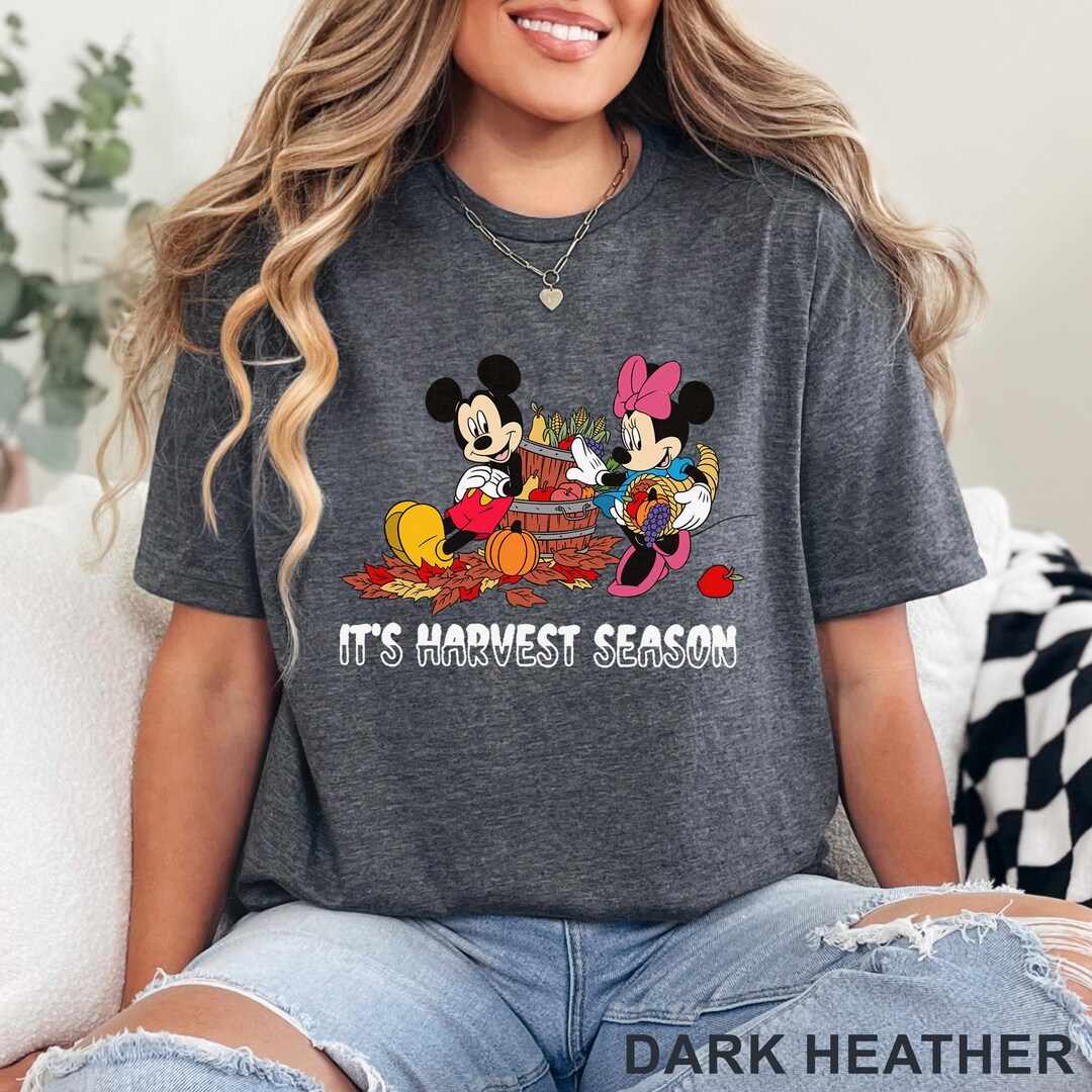 Disney Mickey and Minnie Harvest Season Shirt, Disney Trip Shirt ...