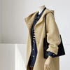 Q047---women's Winter Boiled Wool Oversized Coat in Deep Moss Green ...