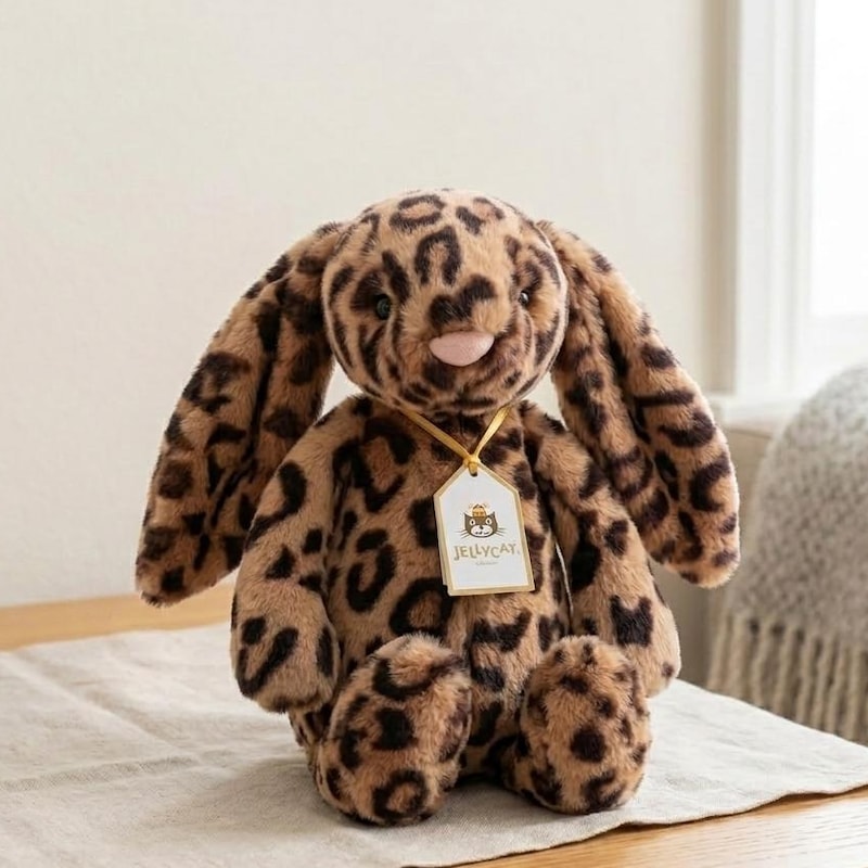 Leopard Bunny Jellycat - Etsy