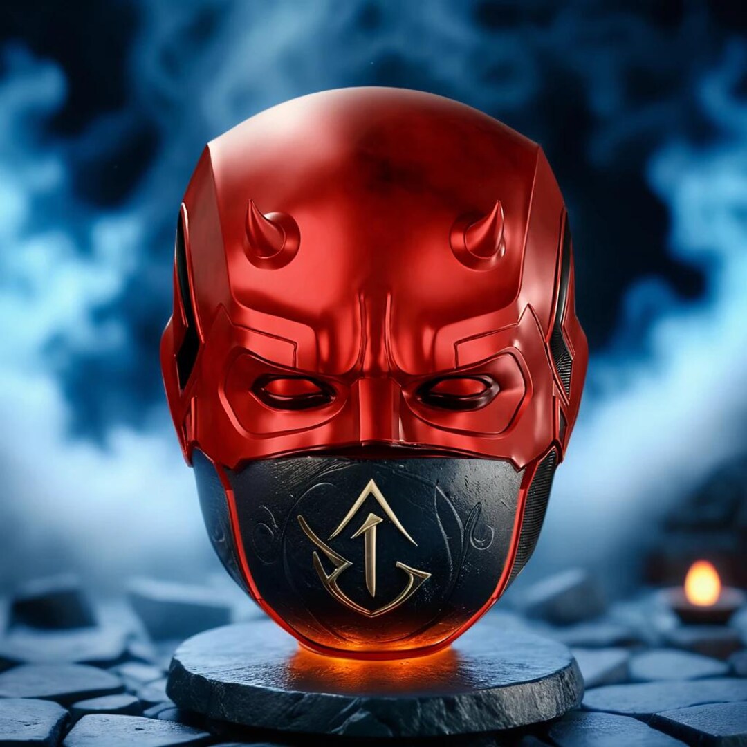 Modern Daredevil Helmet | Vigilante Armor Helmet STL | 3D Print Cosplay ...