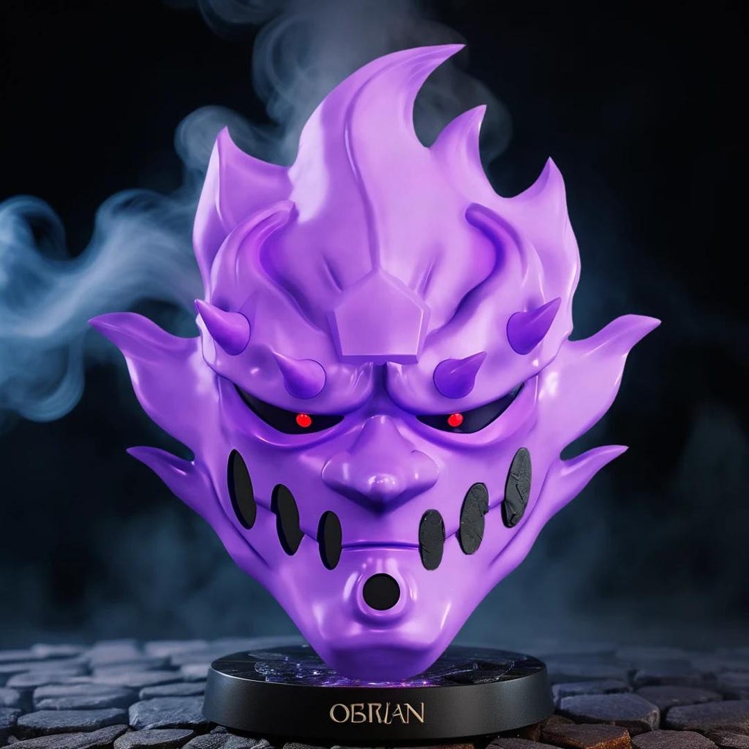 Naruto Susano Mask | Spirit Warrior Armor STL | 3D Print Cosplay Helmet ...