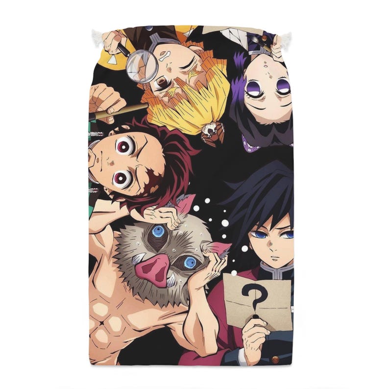Demon Slayer Characters Sack | Anime Squad Pattern, Tanjiro Nezuko ...