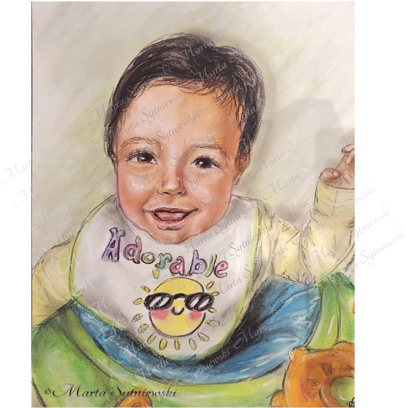 Adorable Baby Coloring Page, Printable Adult Coloring Pages, Instant ...