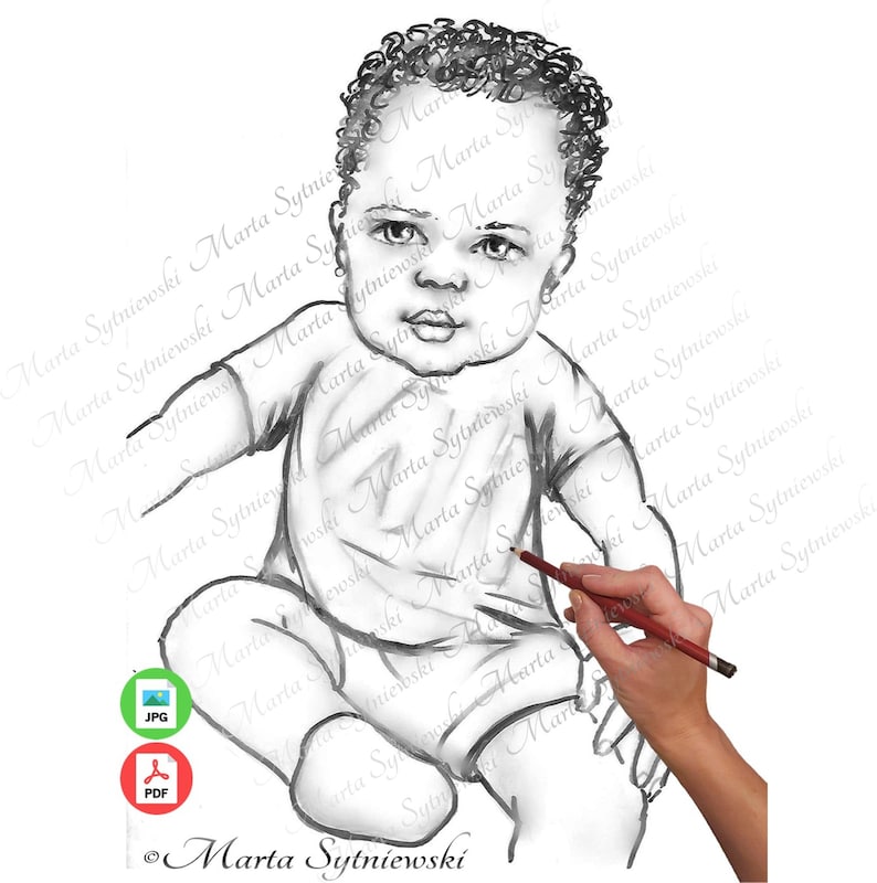 Cool Baby Boy Coloring Page, Handsome Baby Coloring Pages for Adults ...