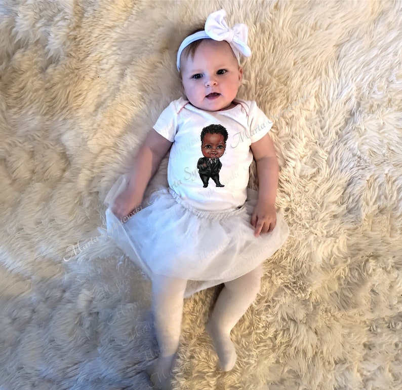 Black Baby Boy PNG, Afro Boss Baby Png, African American Boss Baby ...