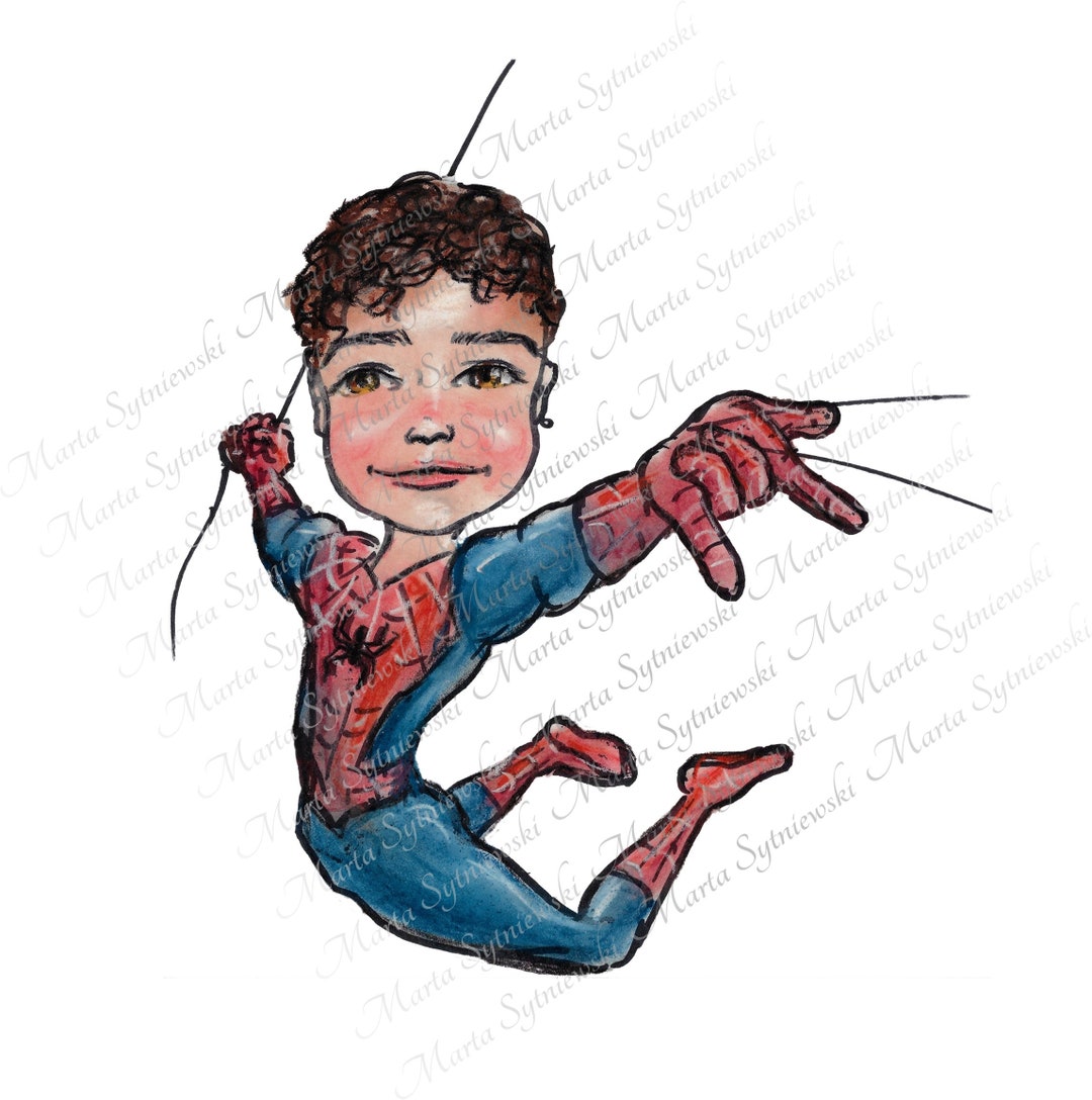 Boys Spider-man Png, Boy Spiderman Clipart, Spiderman-boy Sublimation ...