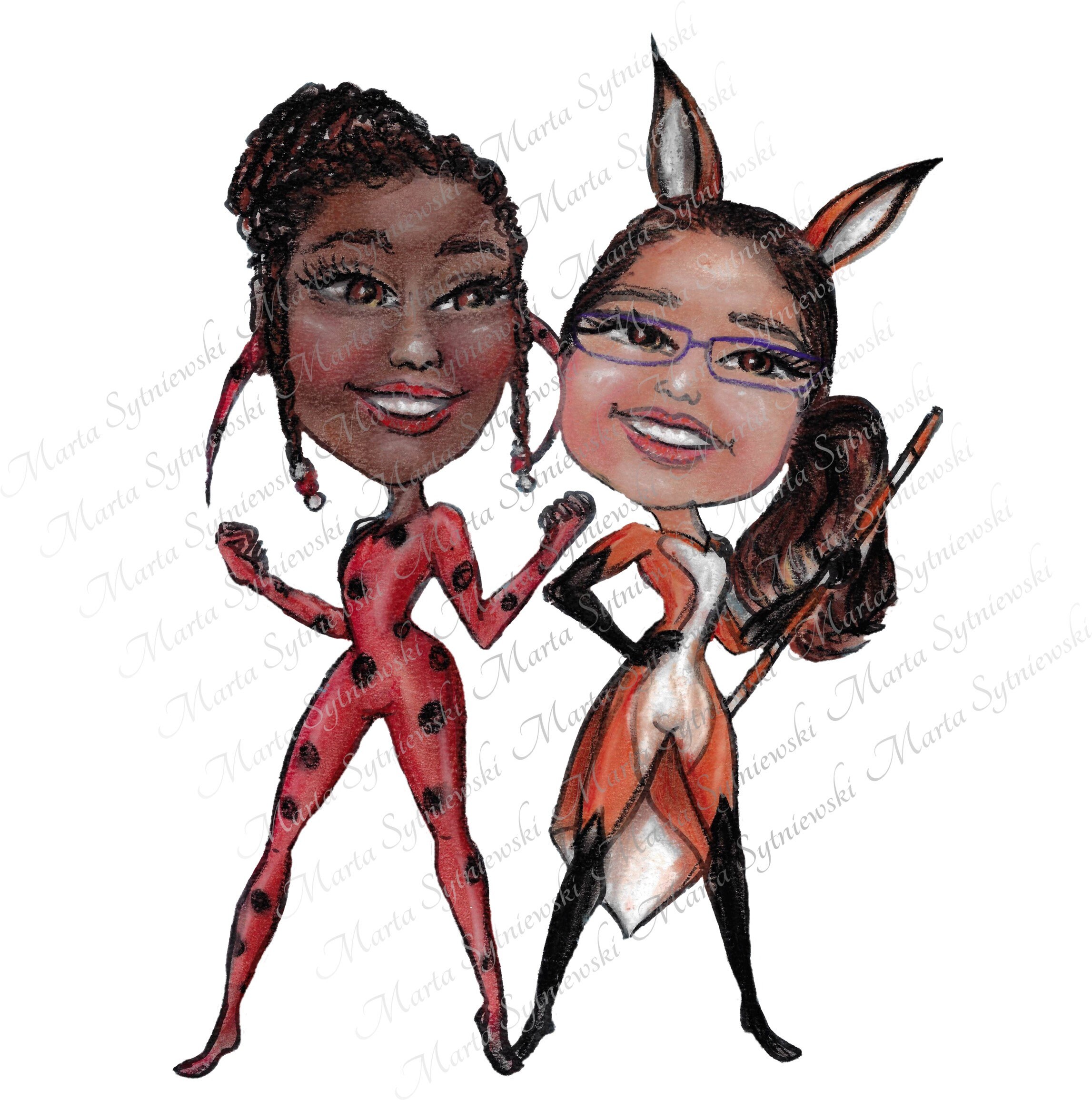 Ladybug Fox Png, Ladybug Fox Png, Ladybug Fox Drawing Png, Ladybug Fox ...