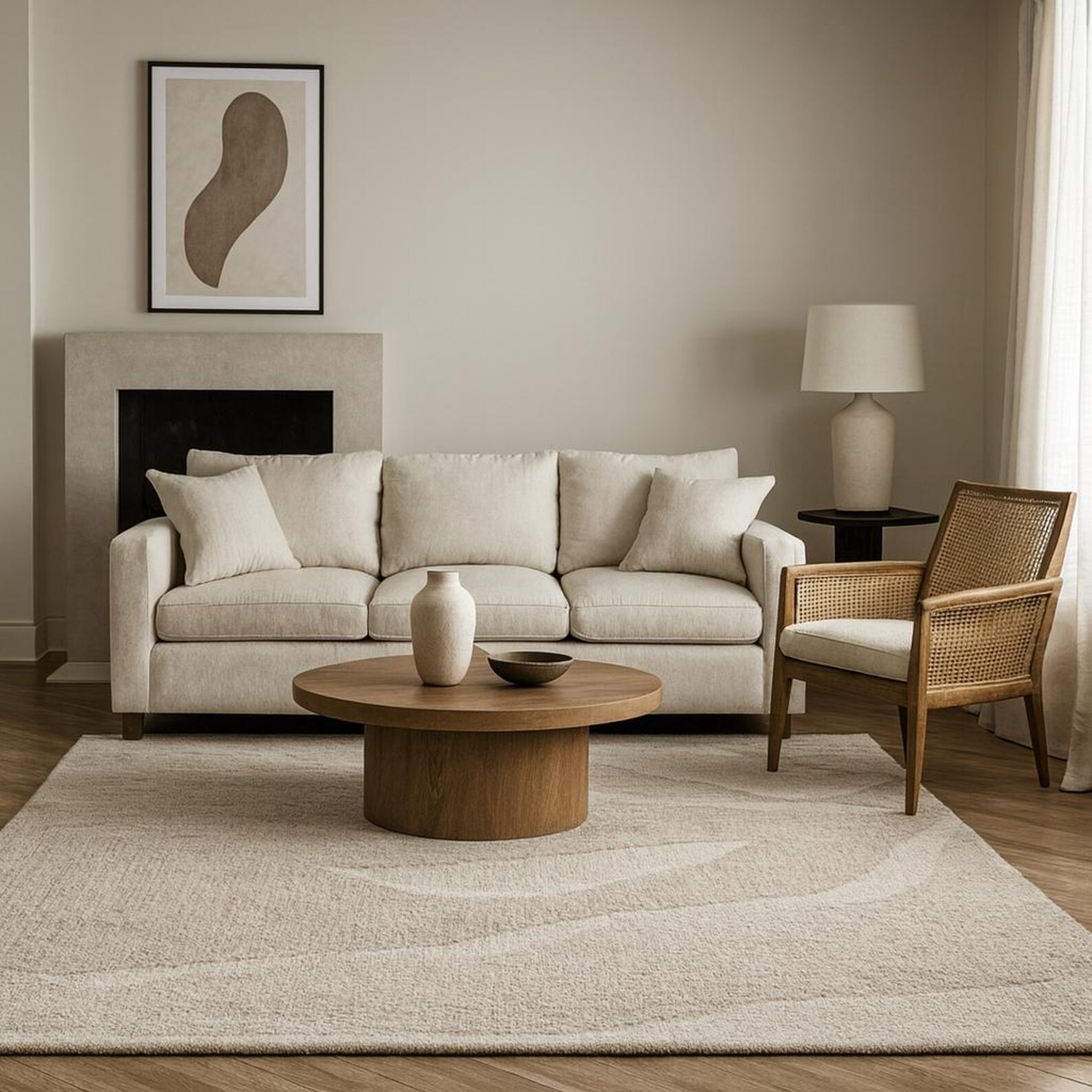 Handtufted Wool Rug Modern Design for Livingroom - Etsy