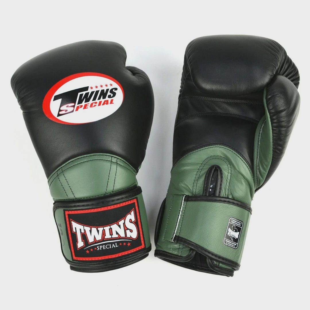 Twins Long Cuff Leather Boxing Gloves – Handmade Training & Sparring - Etsy