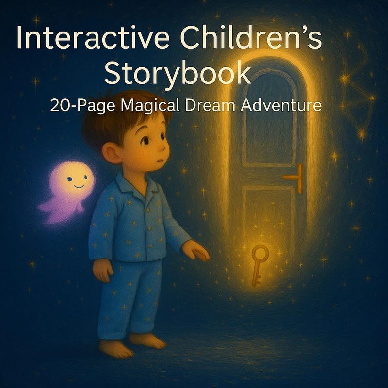 Interactive Bedtime Book - Etsy