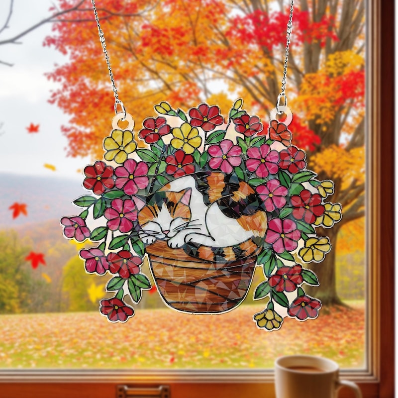 Calico Cat Garden Decor - Etsy UK