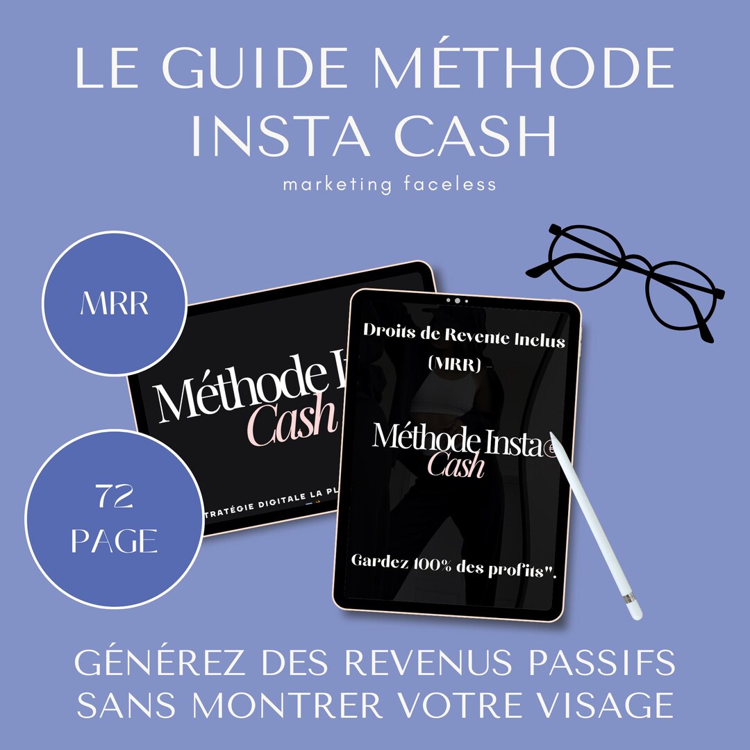MRR Guide: the Insta Cash Method | Passive Income & Digital Products ...
