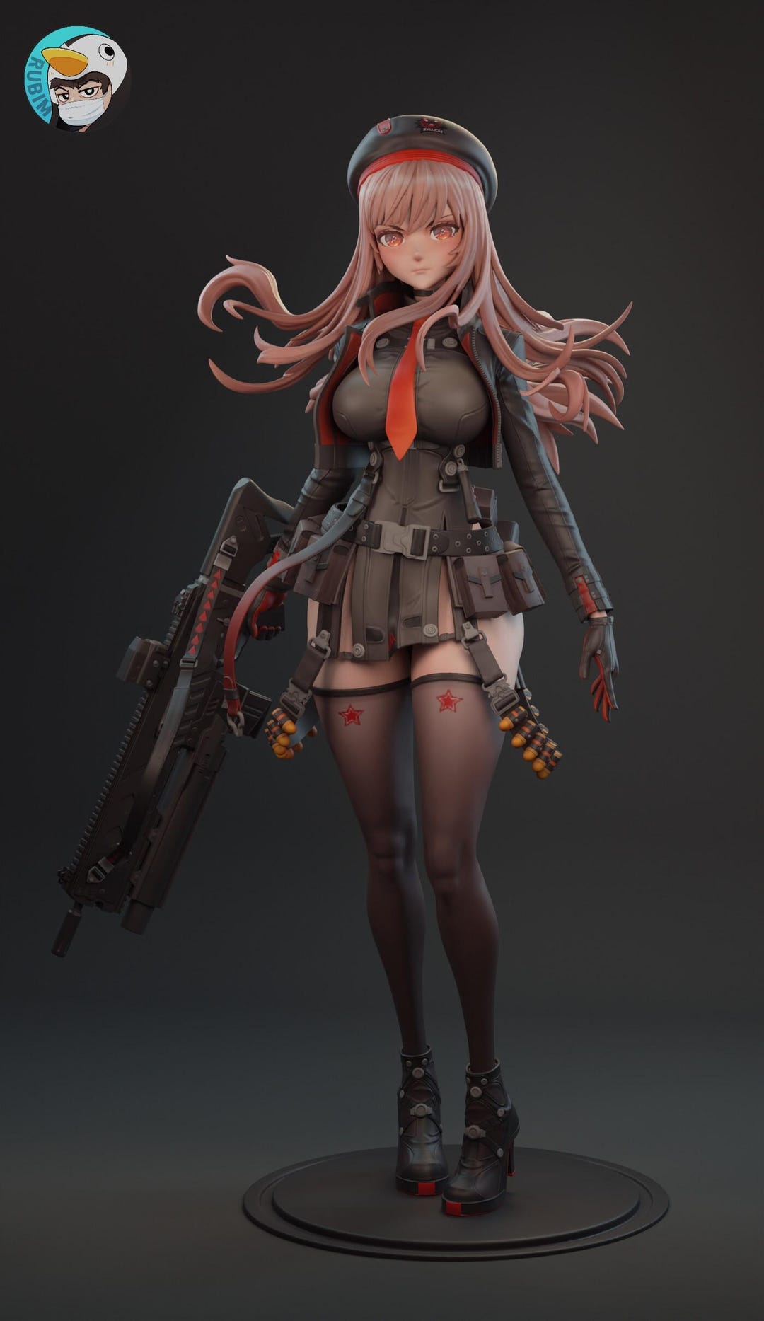 Figure Rapi - Goddess of Victory: Nikke - 1/7 Scale - Garage Kit - Etsy