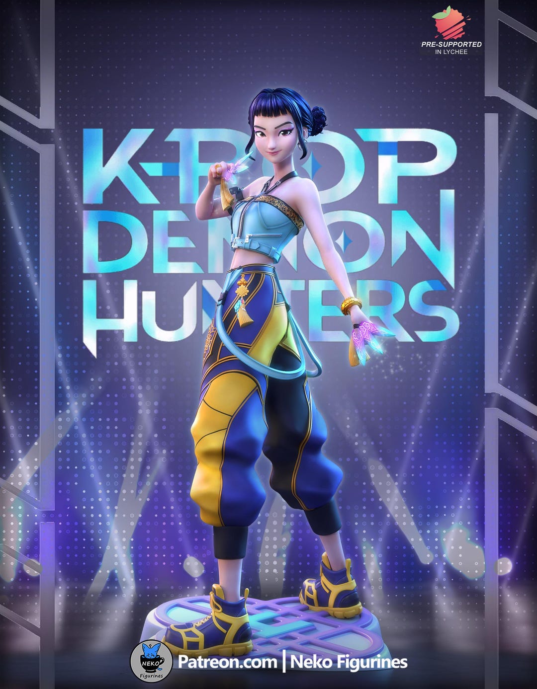 Figure Zoey - Huntrix- K-pop DH - 1/6 Scale - Garage Kit Resin - Etsy