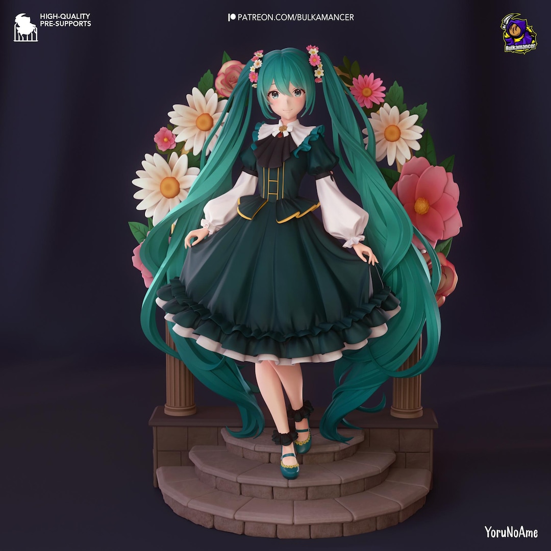 Figure Hatsune Miku - 1/7 Scale - Garage Kit Resin - Etsy