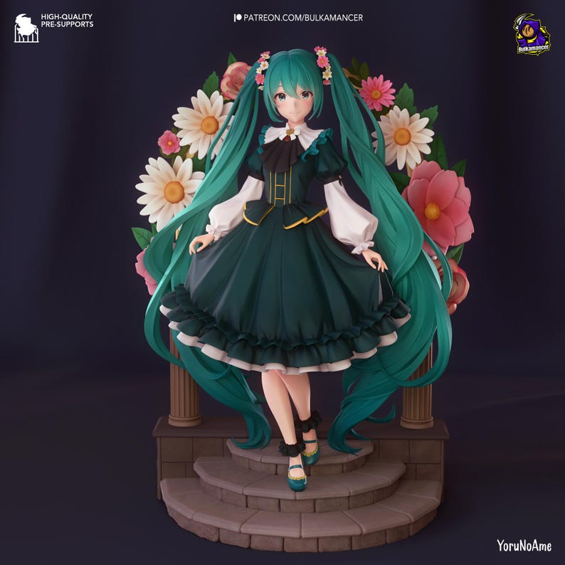 Figure Hatsune Miku - 1/7 Scale - Garage Kit Resin - Etsy