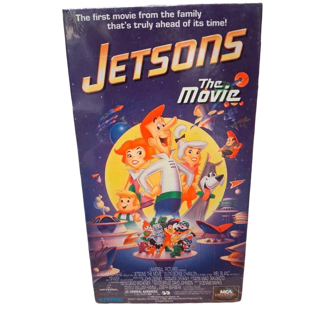 Vintage Jetsons the Movie VHS 1990 MCA Universal Home Release Hifi ...