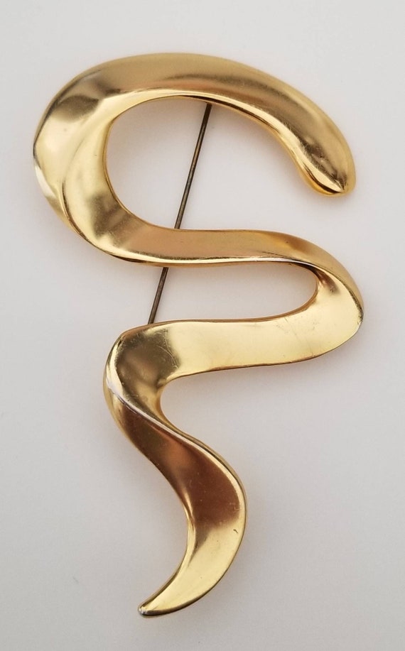 vintage curved s shape - Gem