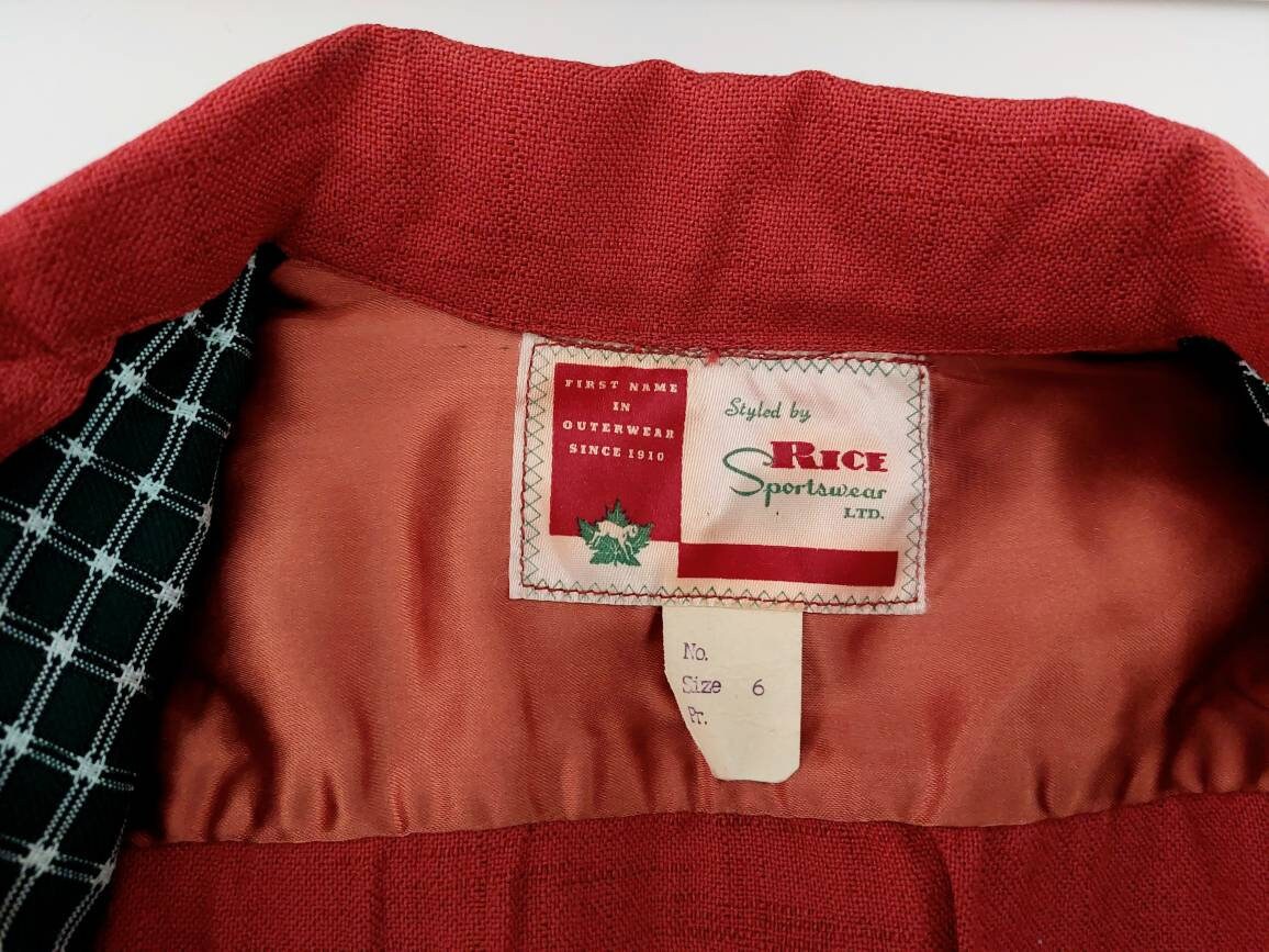 Rare 1950s Childrens Gabardine Jacket Vintage Ricky Ricardo - Etsy