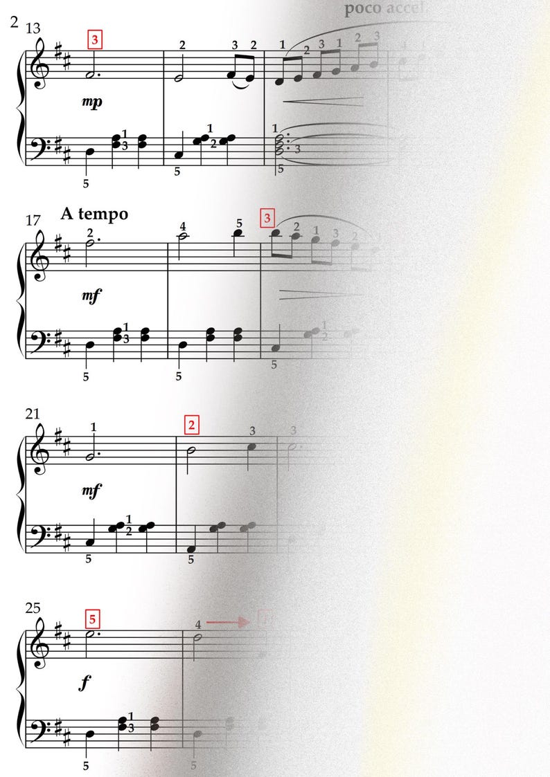 Skaters Waltz (ONLY Theme) - Piano Sheet Music Digital Download - Easy ...