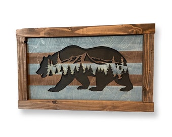 Bear Decor - Etsy