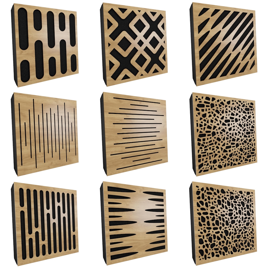 Sound-absorbing Wall Panels (P24-P37) | Acoustic Foam – Soundproofing ...