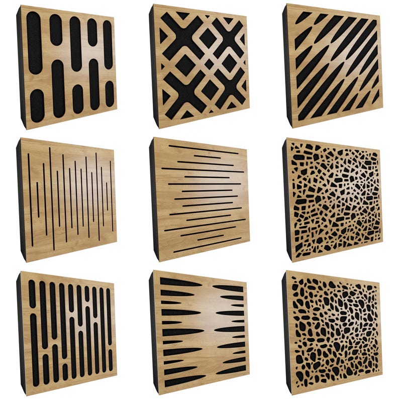 Sound-absorbing Wall Panels (P24-P37) | Acoustic Foam – Soundproofing ...