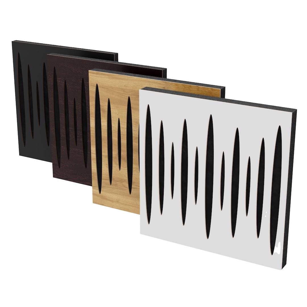 Sound Absorption-diffuse Acoustic Panel «pulsar» |acoustic Panels for ...