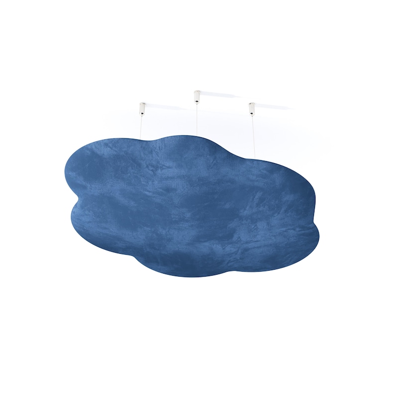 Velvet Acoustic Ceiling Panels “cloud-cinematic” – Suspended Echo Control Solution | Soft ...