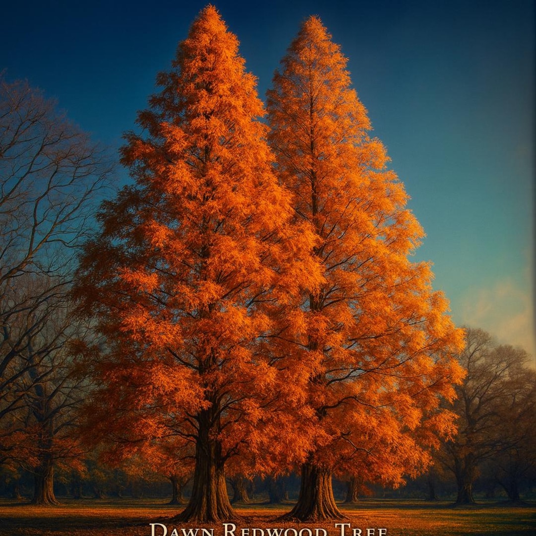 25 Seeds Dawn Redwood Tree Seeds – Metasequoia Glyptostroboides – Rare ...