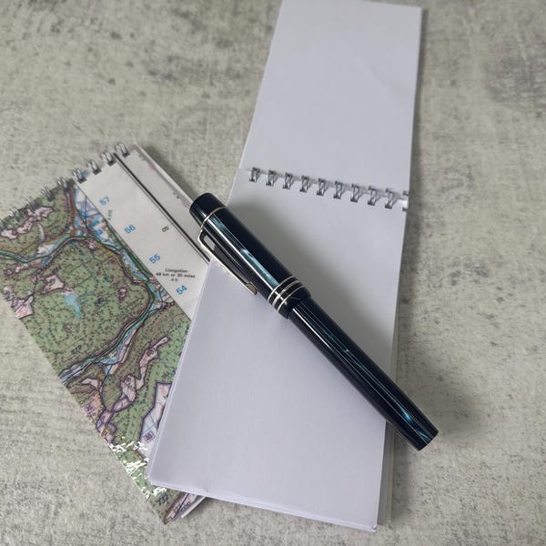 Notepad Map Blank - Etsy UK