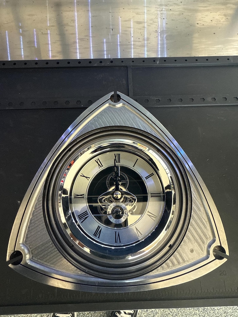 Mazda RX7 Rotary Engine Clock – Real Rotor Desk Clock – Car Guy Gift ...