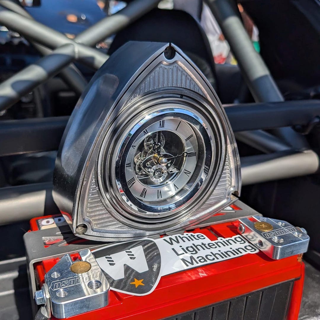 Mazda Rotary Engine Rotor Clock - Etsy
