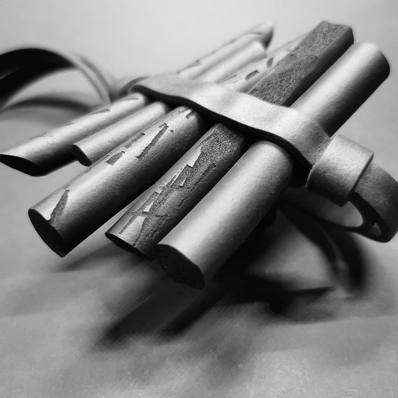 Winding Bracelet Rubber Bracelet Geometric Jewelry - Etsy