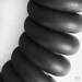 Statement Rubber Choker Necklace, Black Foam Rubber Necklace, Simply ...