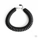 Statement Rubber Choker Necklace, Black Foam Rubber Necklace, Simply ...