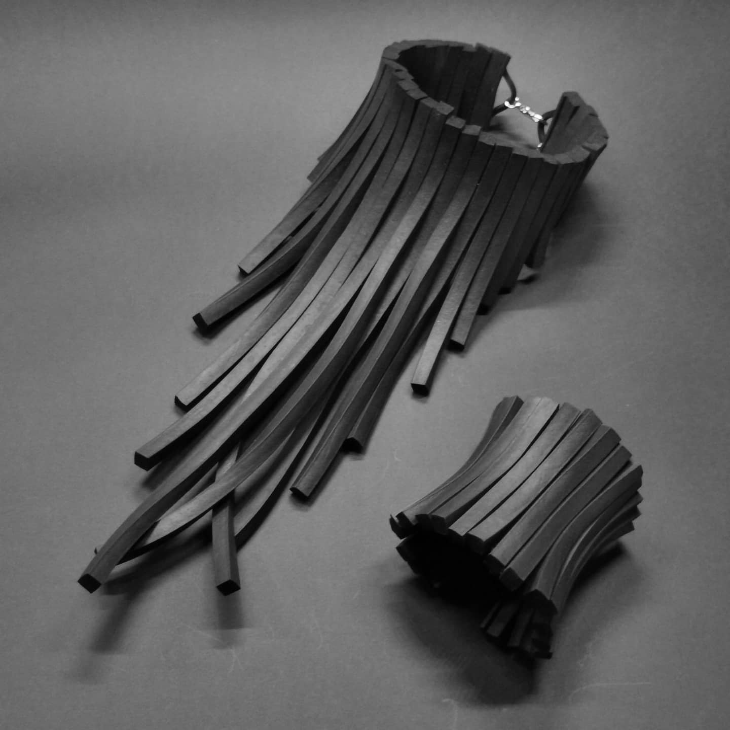 Art Rubber Bracelet, High Fashion, Powerful Woman Bracelet, Gift for ...