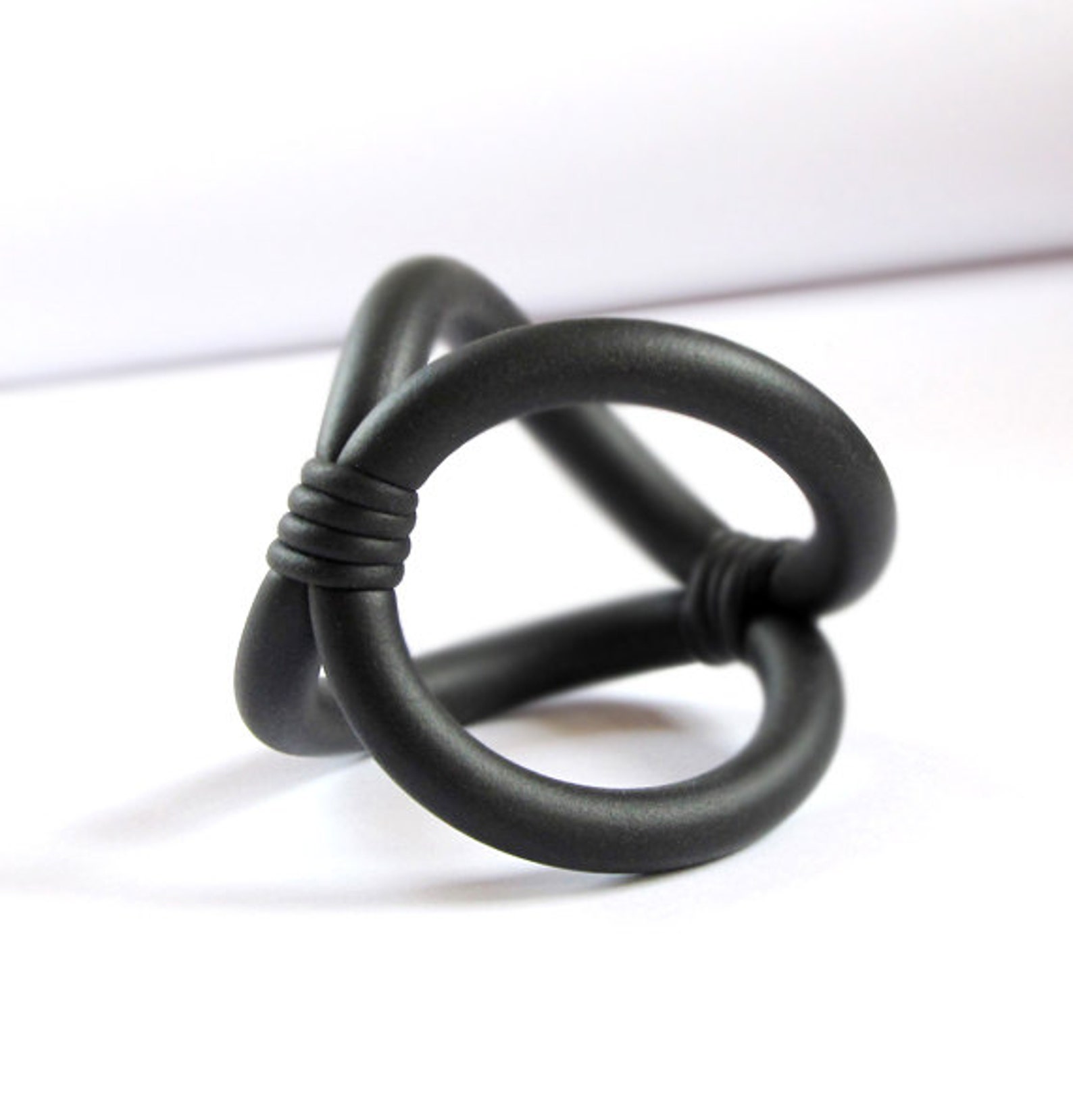 Rubber Bracelet Unusual Shape, Black Bracelet, Street Style, Foam ...