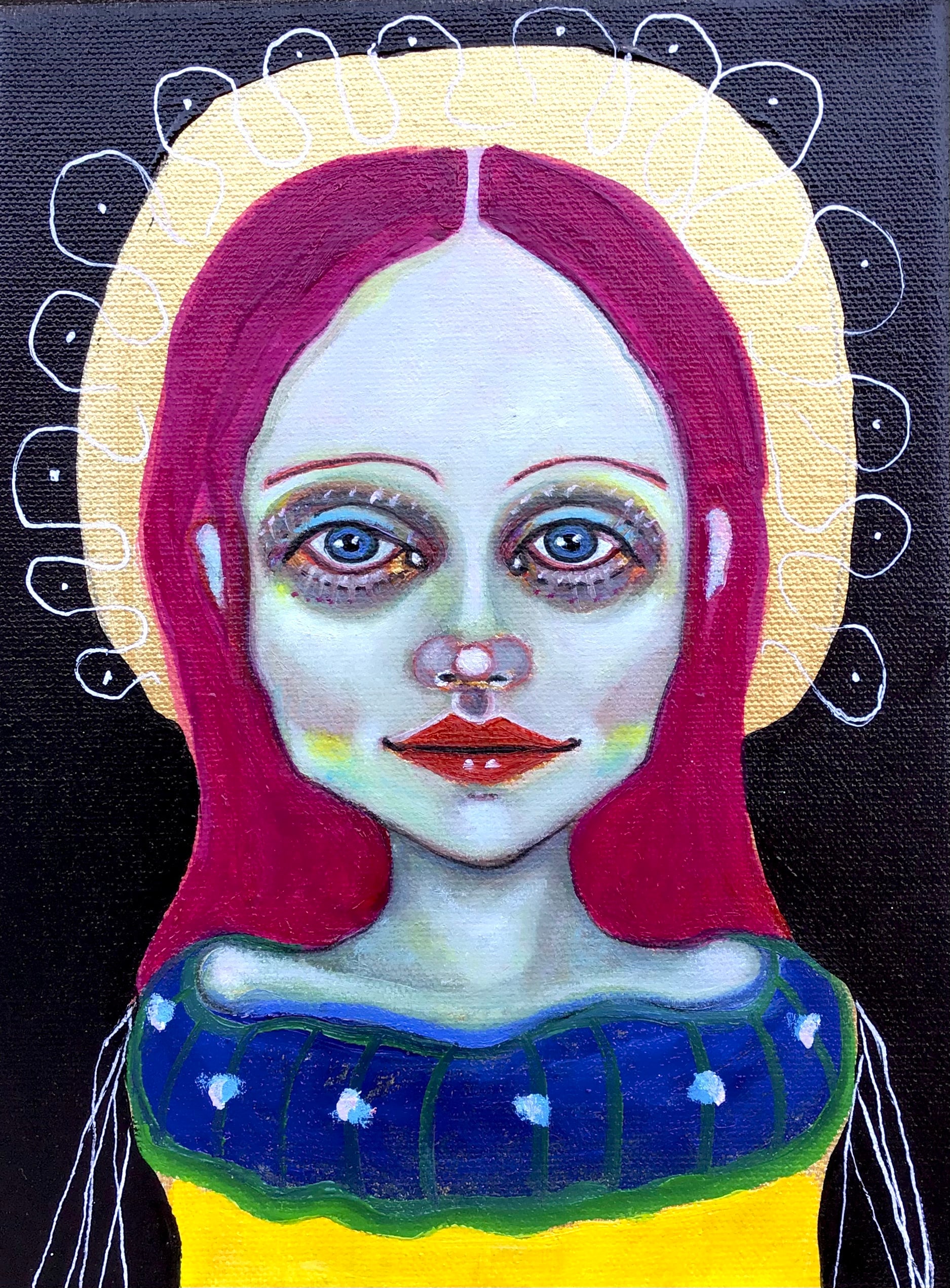 Weird Self Portraits Drawings