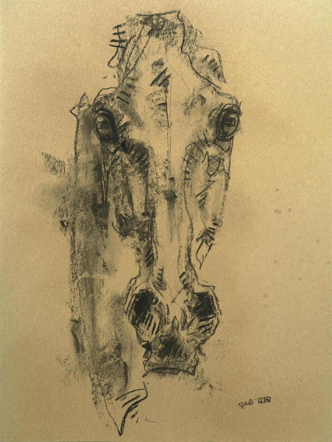 Contemporary Charcoal Drawing