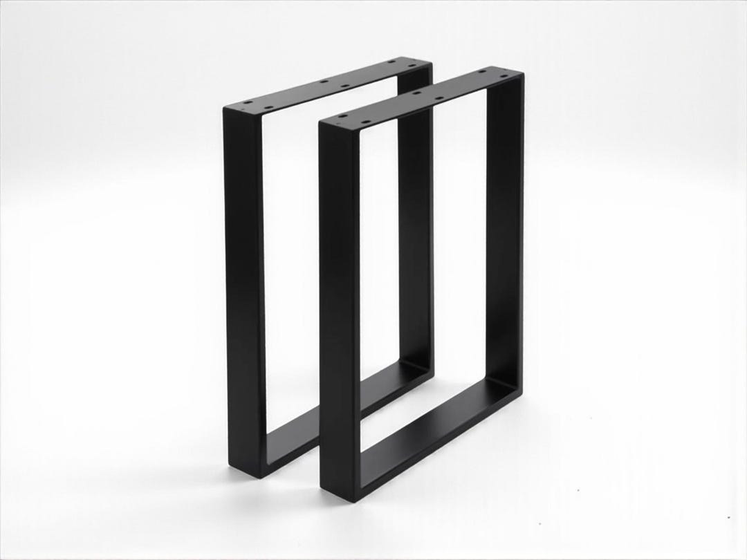 Heavy Duty Steel U-shaped Legs | Table or Bench Legs | Set of 2 ...
