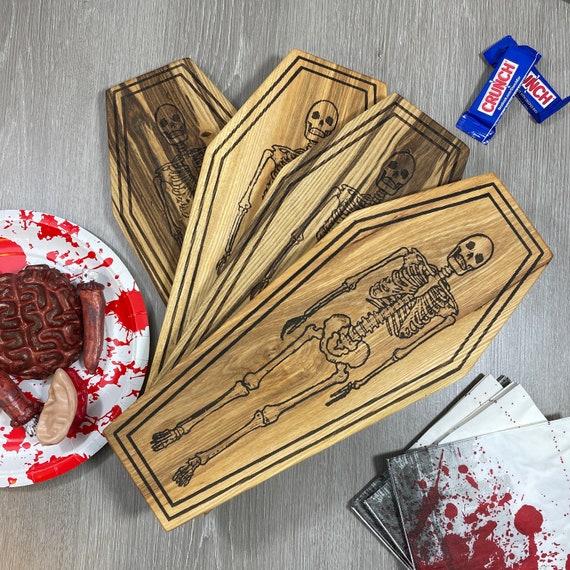 Spooky Wooden Serving Trays - Etsy