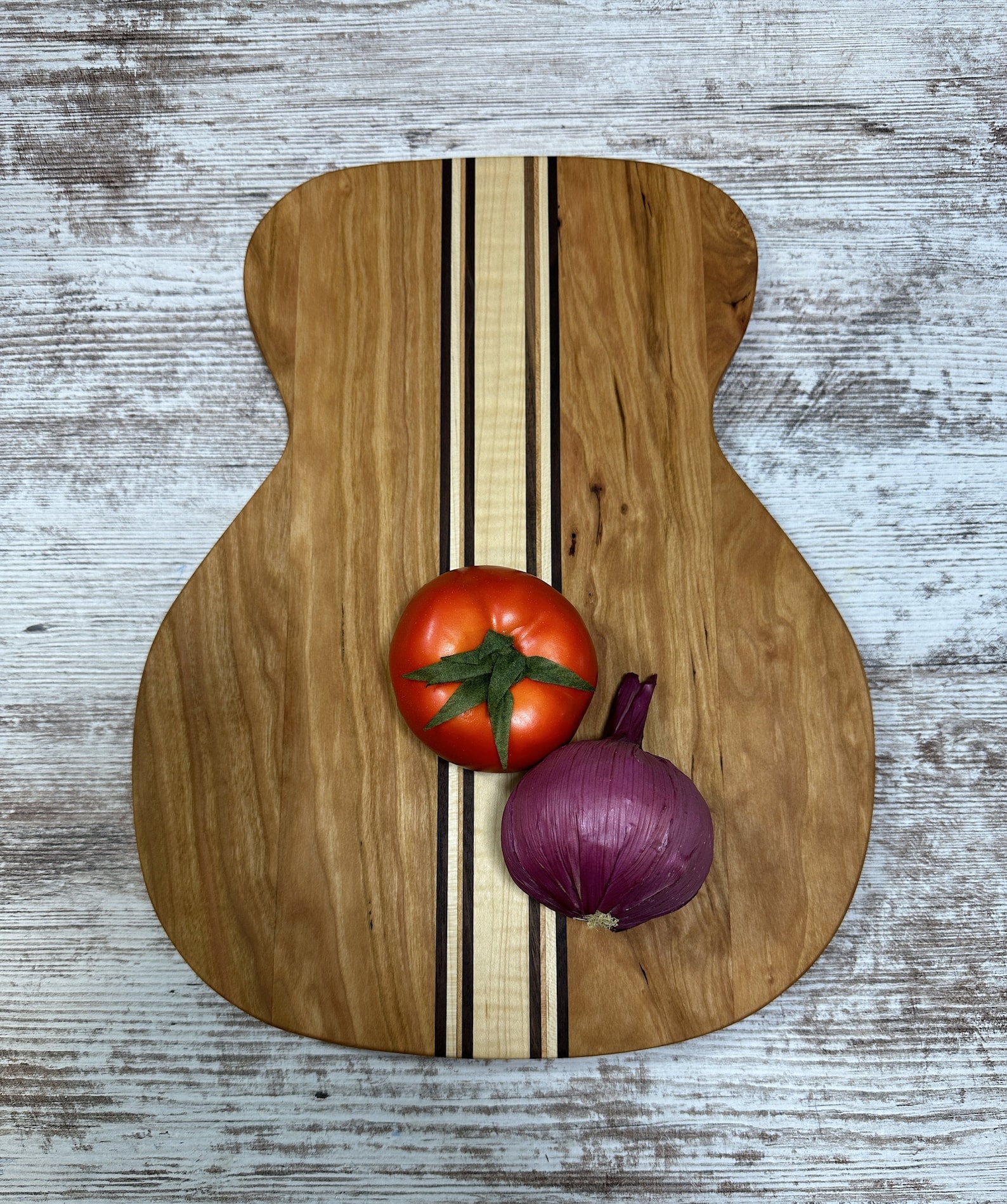 Acoustic Guitar Cutting Board the Perfect Gift for Any Musician - Etsy