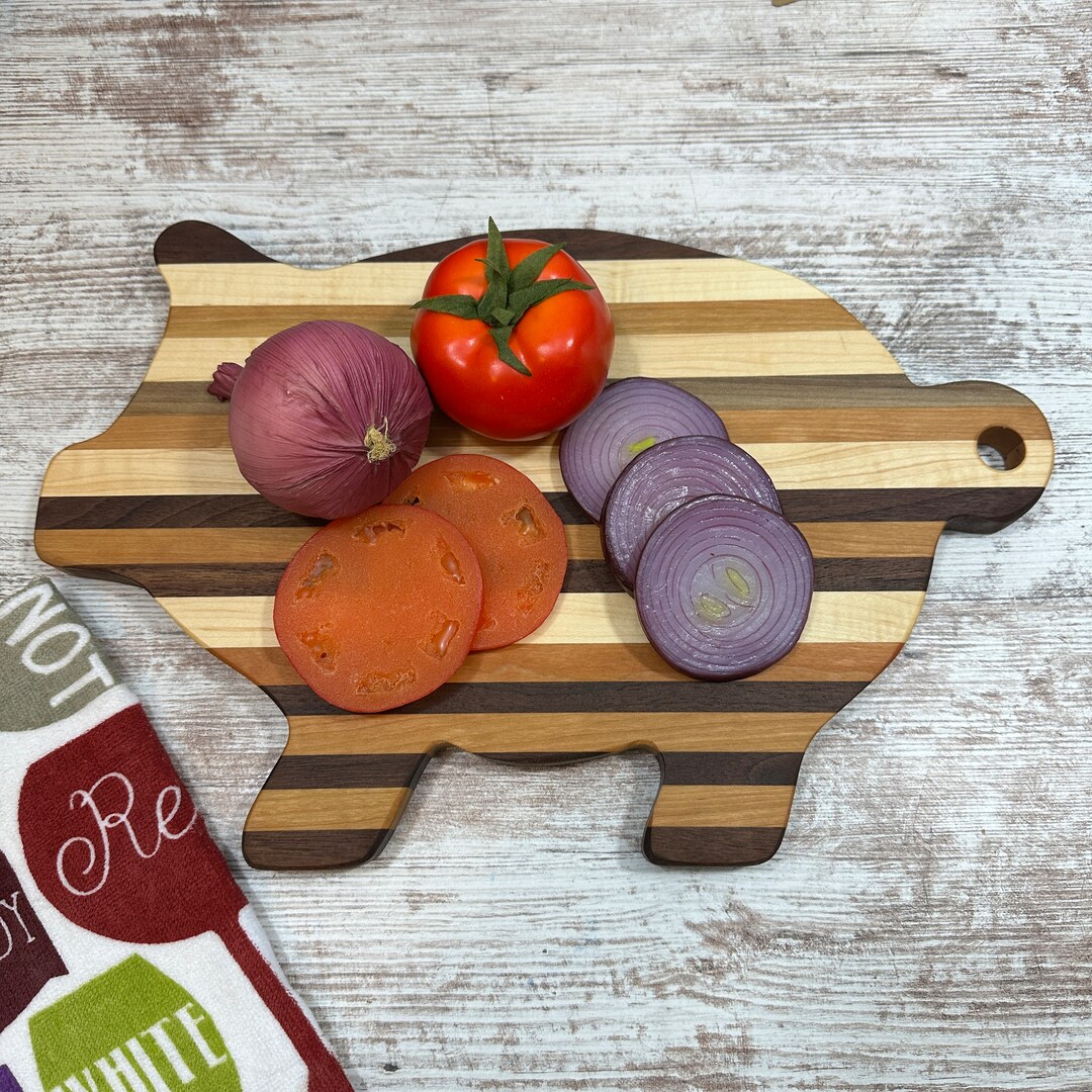 Pig Cutting Boards, Pig Charcuterie Board, Pig Cutting Boards Made to ...